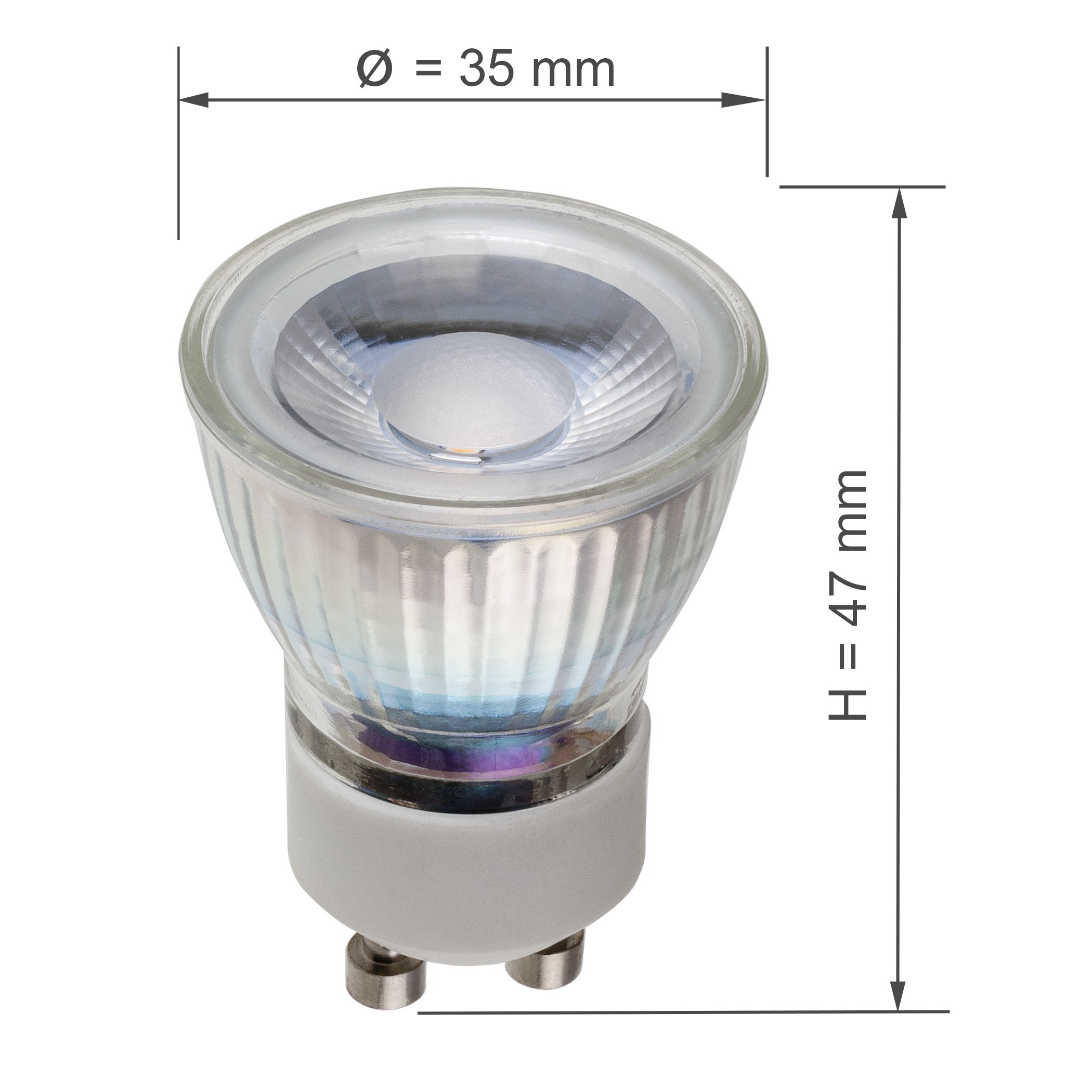 LED GU10 MCOB 3W 35MM LED GU10 MCOB 3W 35MM